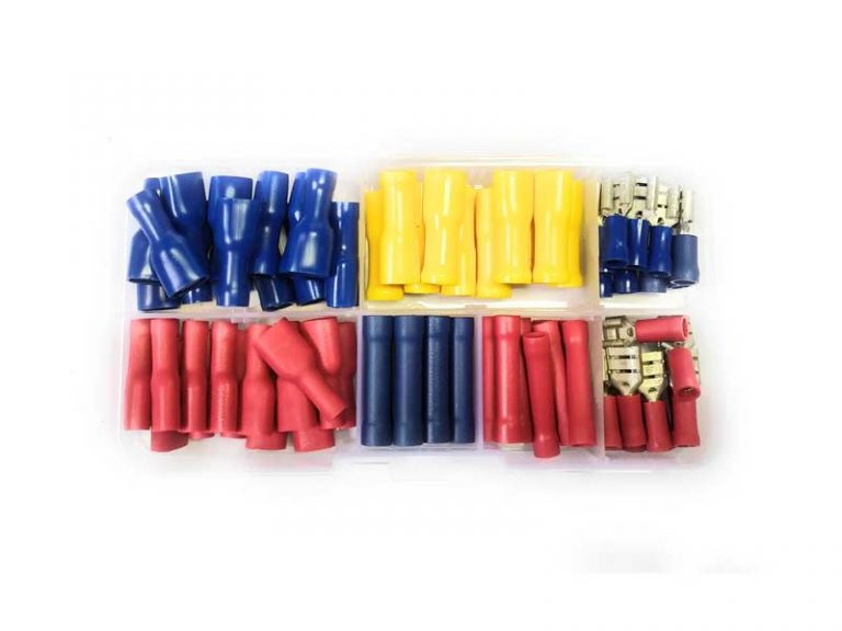 Kit Terminales Aislados Variados 80 piezas | Coelectrix.com