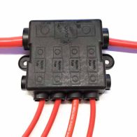 Caja de Fusibles para 1 Mega y 4 Midi con BusBar | Coelectrix.com